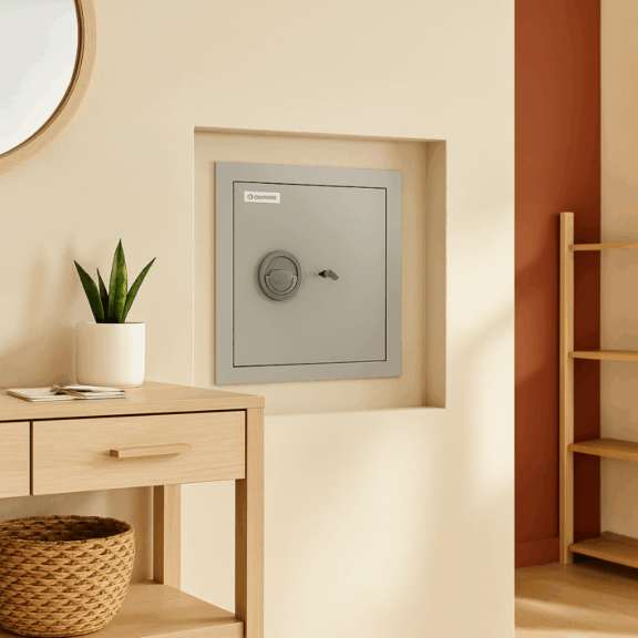 Coffre-fort à emmurer WB3 - Homologué anti-effraction Classe S2 - Coupe ...